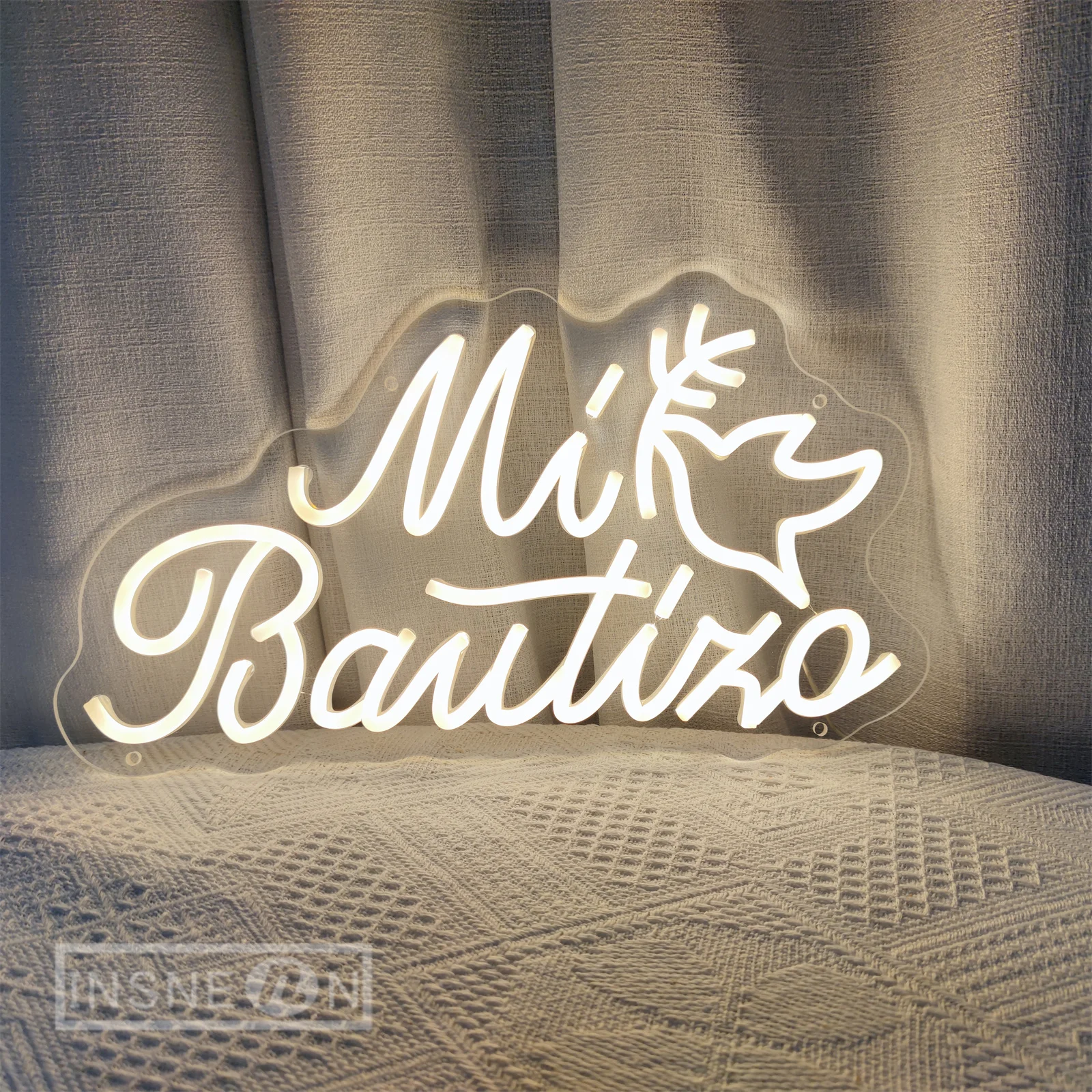 Mi-bautizo-LED-Neon-Sign-My-Baptism-Neon-Sign-Custom-Neon-Light-for ...