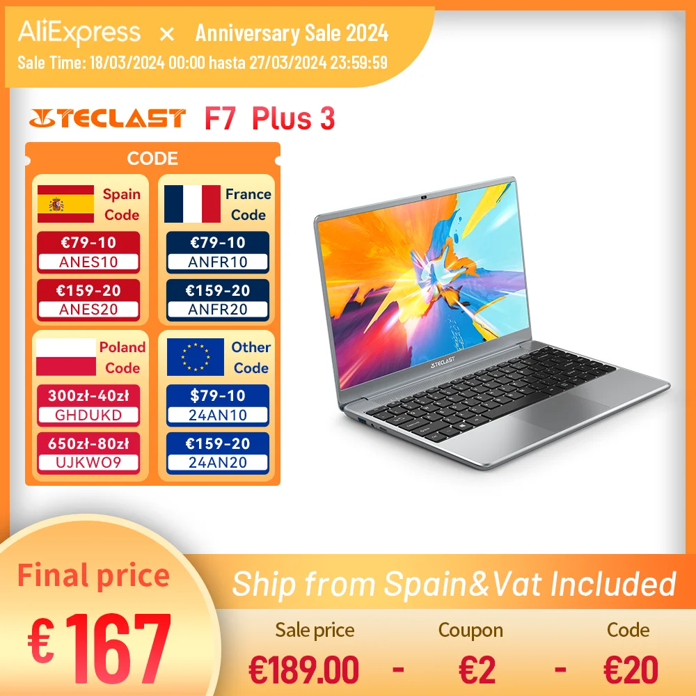 Teclast-F7-Plus-3-Laptop-14-1-inch-8GB-RAM-256GB-SSD-Intel-Gemini-Lake ...