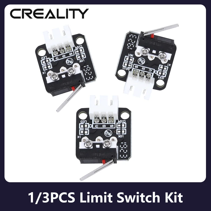 Creality 1/3PCS Limit Switch for RAMPS 1.4 RepRap X/Y/Z Axis Ender 3 ...