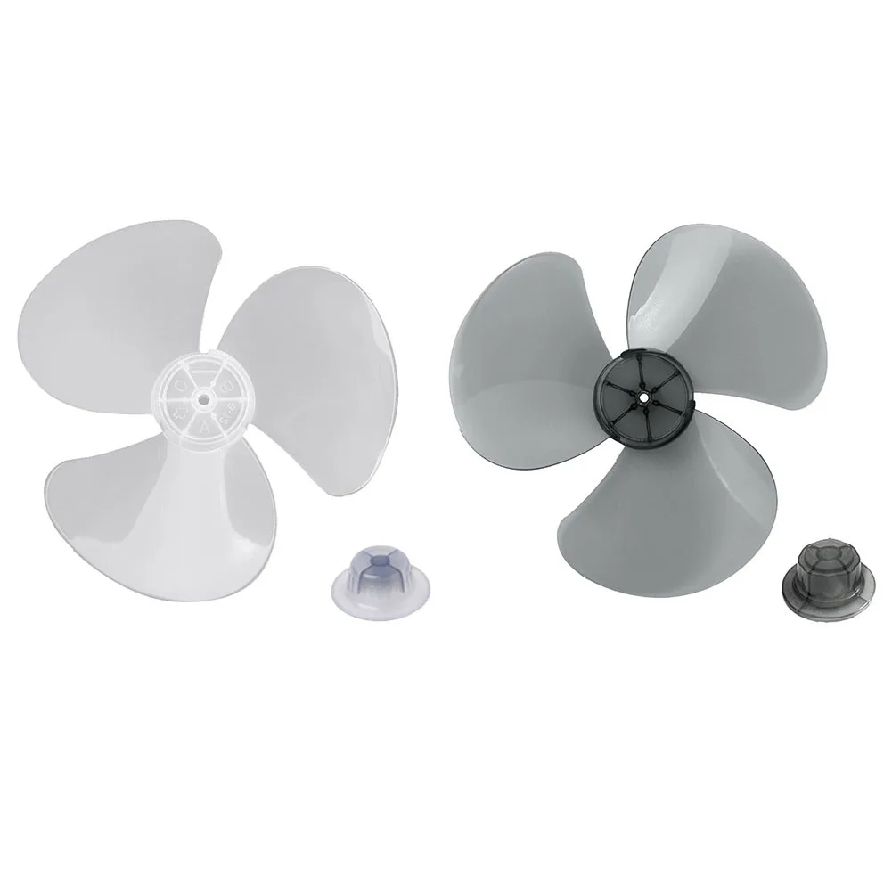 16Inch 3 Leaves Plastic Fan Blade With Nut Coverfor Standing Pedestal ...
