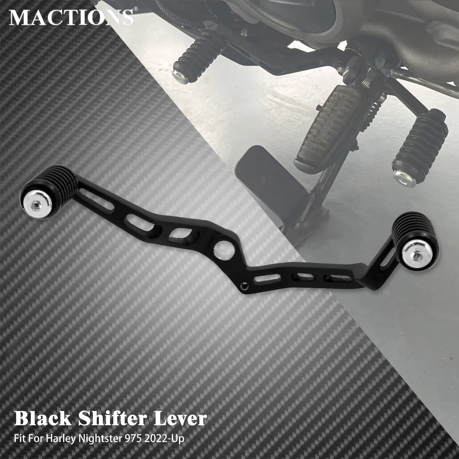 Motorcycle-Shifter-Lever-Gear-Heel-Toe-Pegs-Shift-Lever-Accessories ...