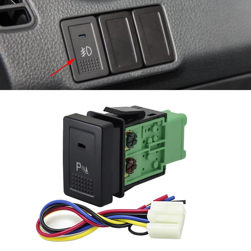 Car P Radar Parking Sensor Button Switch With Wire For Suzuki Sx4 Swift ...