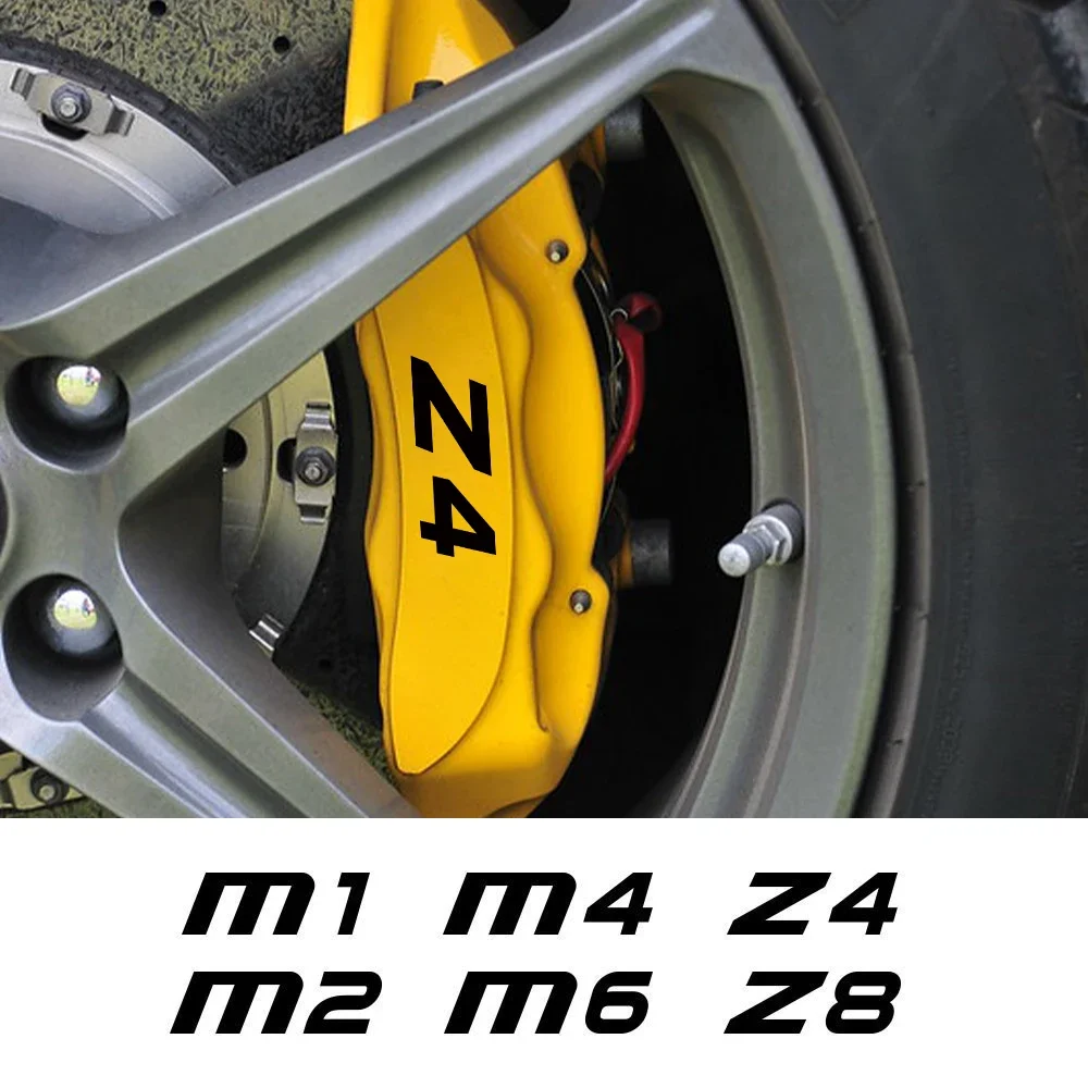 6PCS-Car-Sticker-Brake-Caliper-Decal-Exterior-Accessories-For-BMW-Z4 ...