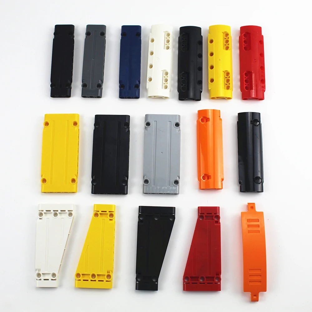 MOC-Technical-Parts-Flat-Panel-Plate-Mechanical-Building-Blocks-Car ...