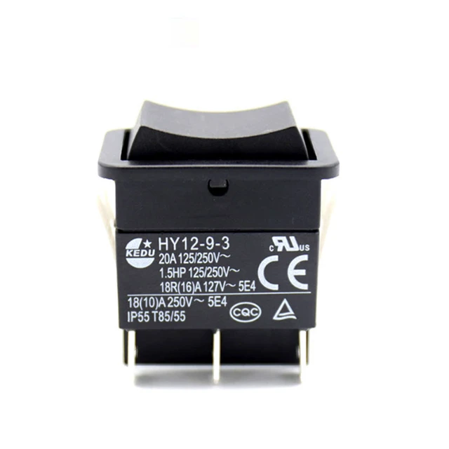KEDU HY12-9-7 Pins Rocker Switch Waterproof On Off Nepal, 54% OFF