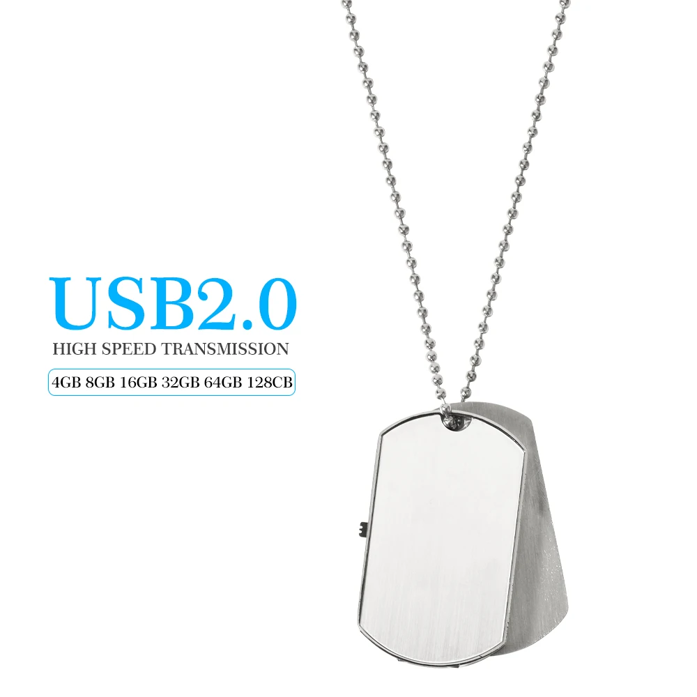 JASTER-Colar Soldado USB Flash Drives, Caixa de Metal, Pen Drive ...