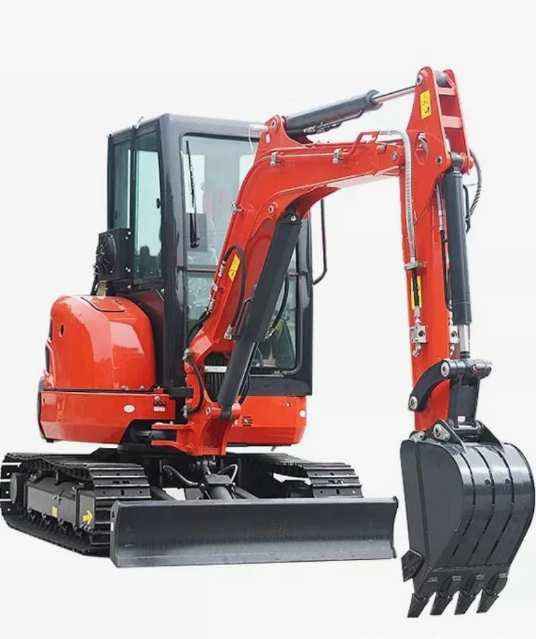 Mini-pelle-compacte-avec-seau-pouce-marteau-prix-d-usine-vente-en-gros ...