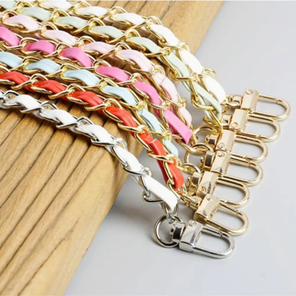120CM Fashion PU Leather Metal Handbag Chain Replaceable Shoulder Bag ...