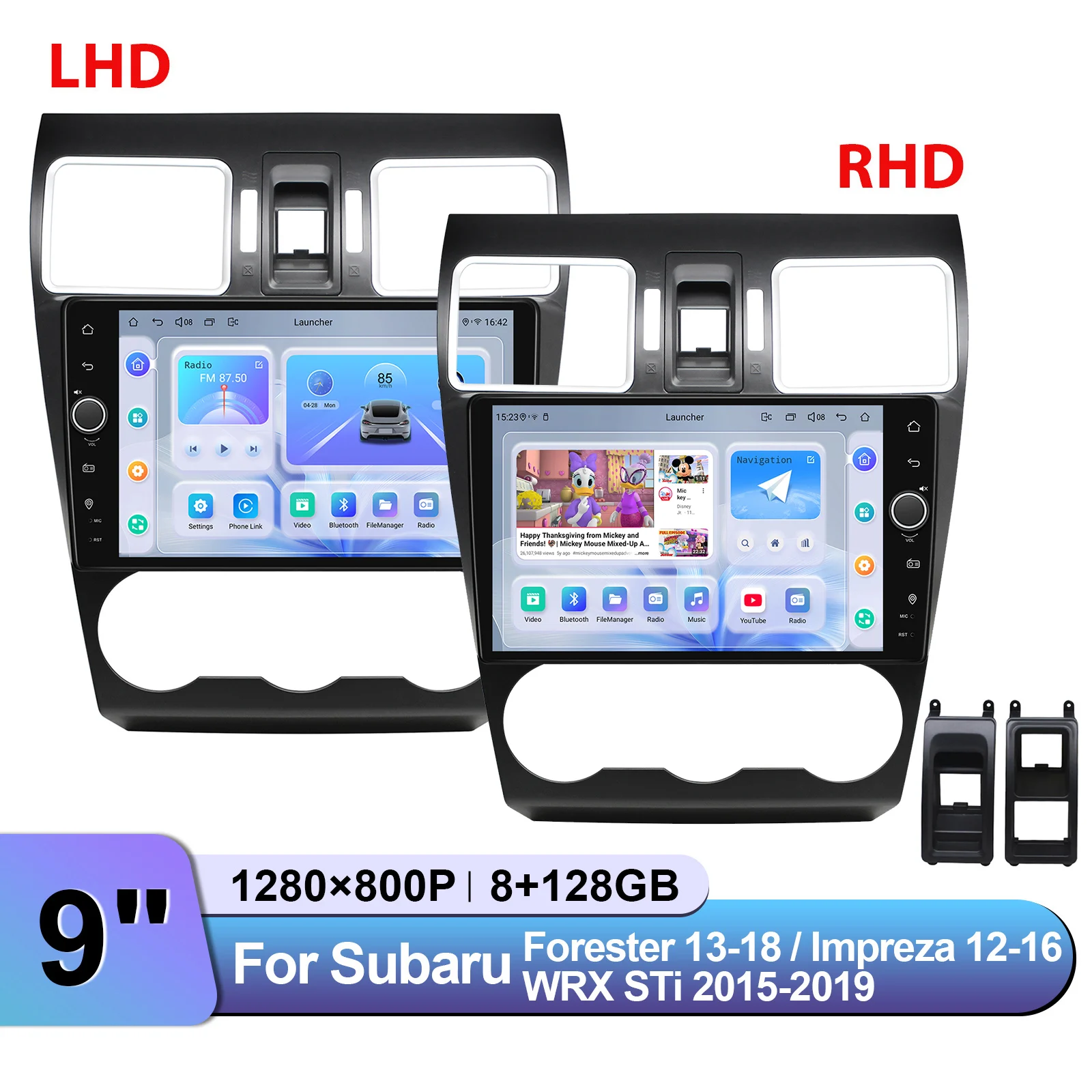 JOYING 9 inch Android Car Stereo for Subaru Forester Impreza WRX STI ...
