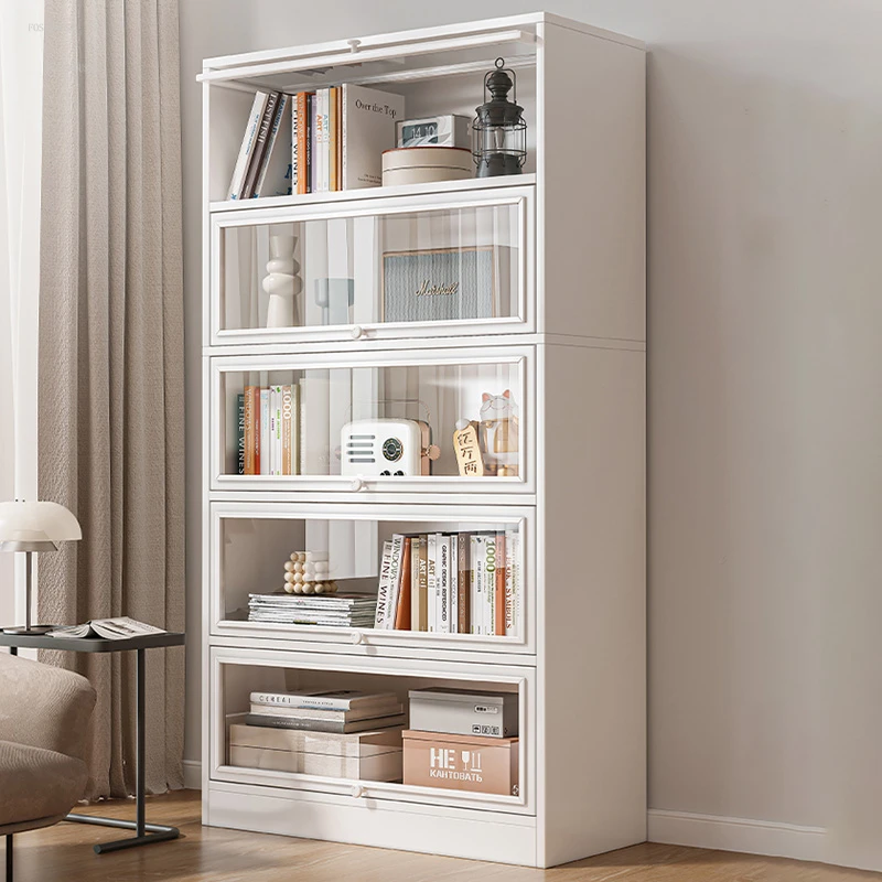 Modern Bookcases With Glass Doors