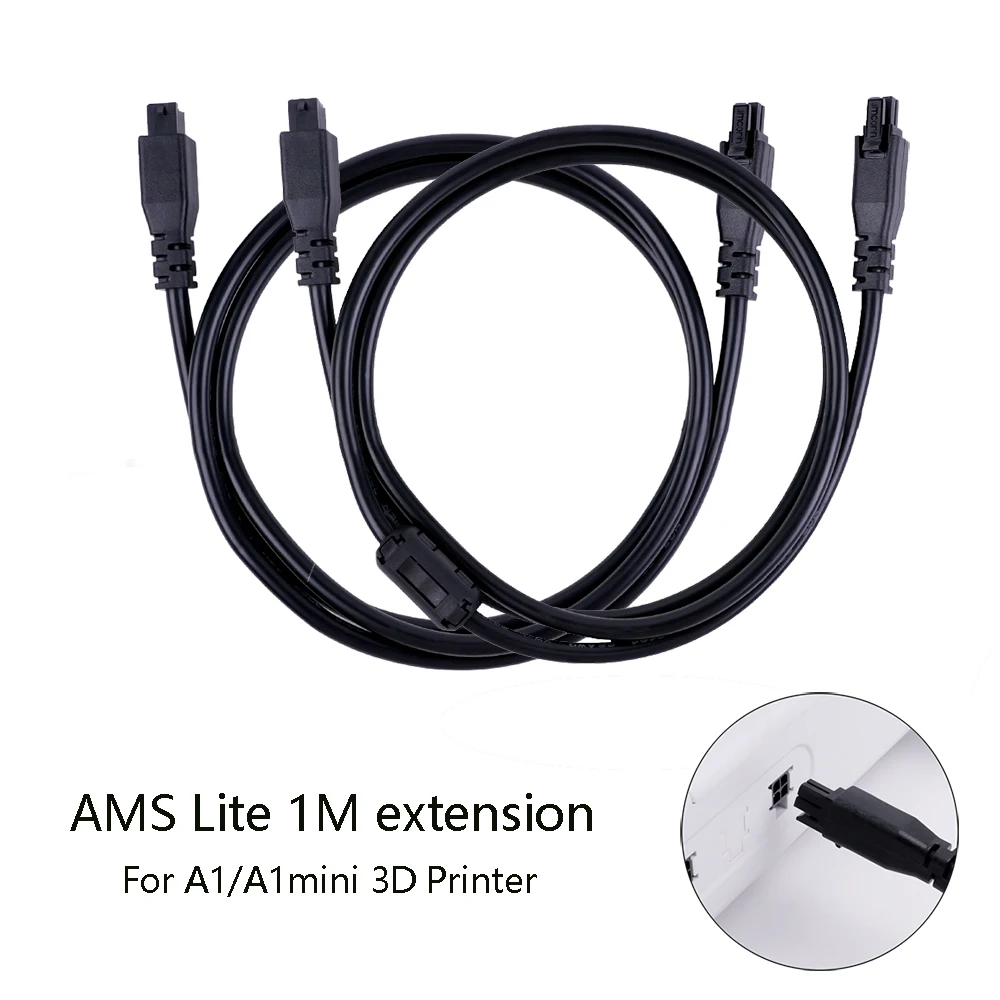 Bambu-lab-AMS-lite-1M-Cable-de-extensi-n-de-4-pines-para-impresora-3D ...
