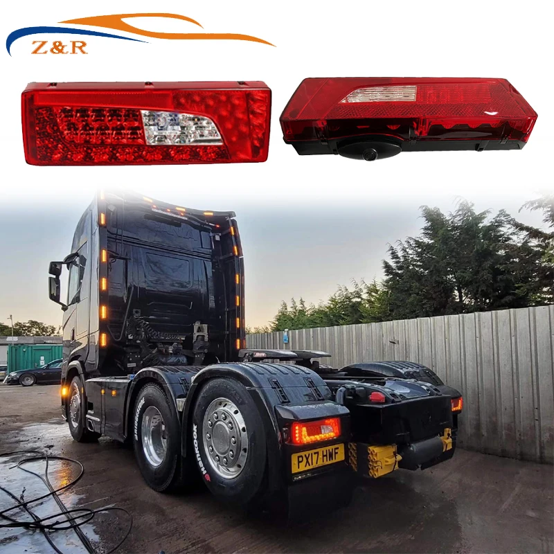 1-PCS-For-Scania-Truck-Tail-Lights-24V-LED-Rear-Light-Right-Left-with ...