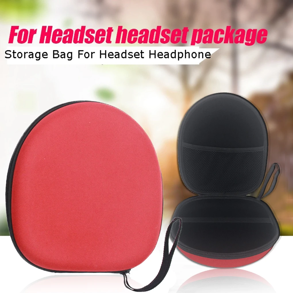 Headphone-Carrying-Case-Headset-Pouch-Anti-pressure-Earphone-Container ...