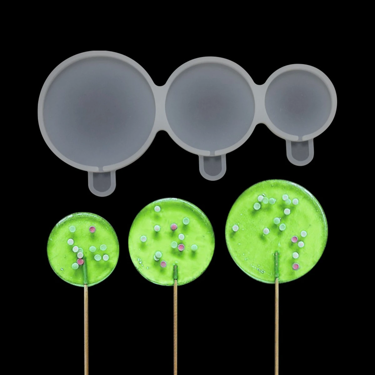 Round-Lollipop-Silicone-Mold-Without-Stick-DIY-Lollipop-Mold-Reposteria ...