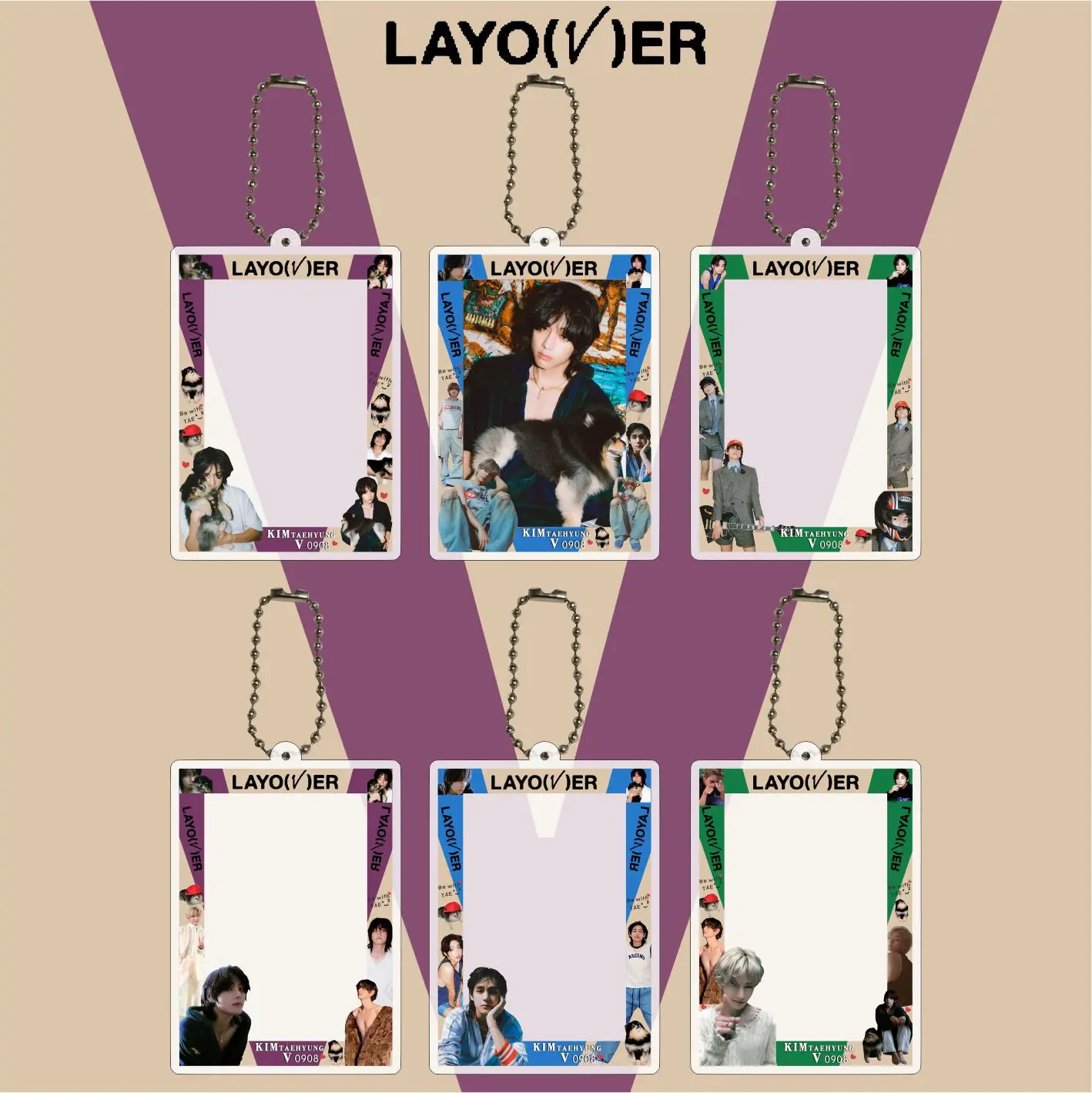 Kpop-Idol-Keychain-Album-Frame-Acrylic-Key-Chain-Accessories-Key-Ring ...