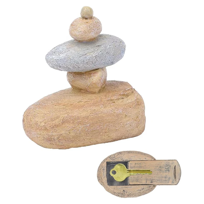 Rock-Key-Hider-Outdoor-Hide-A-Spare-Key-Outside-Waterproof-Fake-Rock ...