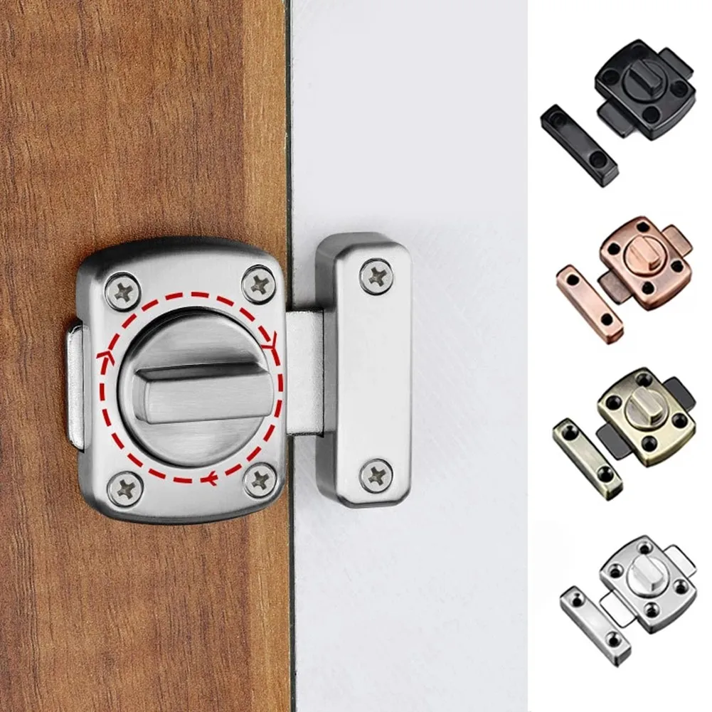 Door Lock Cast Metal Hook Latch Toilet Doors Right Angle Sliding Gate ...