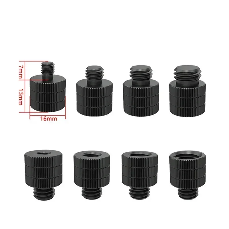 3/8 to M6 M8 M10 M12 Photography Screw Converter Camera Screw Tripod ...