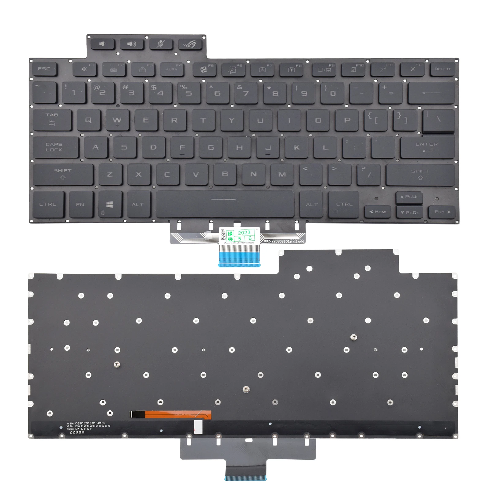 English-US-Keyboard-for-ASUS-ROG-Zephyrus-G15-GA503-GA503Q-GA503QR ...