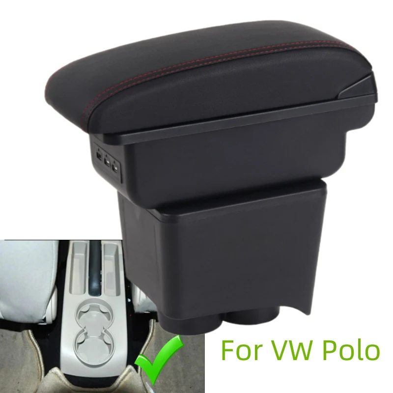 Armrest Box for Volkswagen VW Polo Mk4 2002-2009 Polo Vivo 2010 Center ...