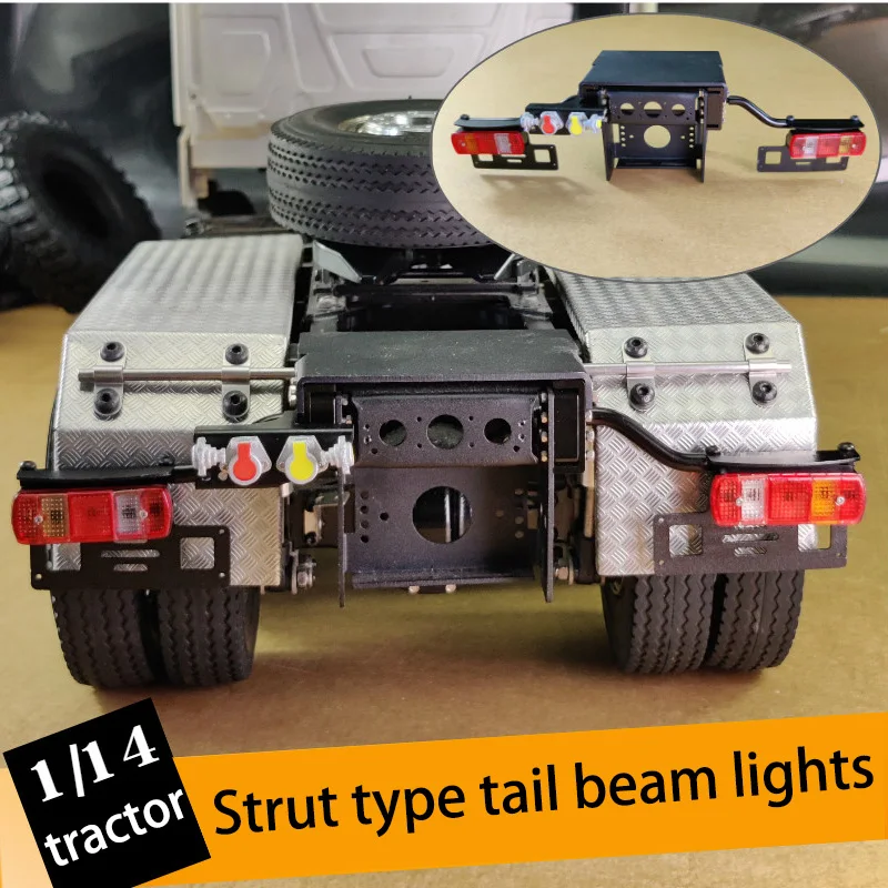 Metal-Pillar-Type-Upgraded-Taillight-Bracket-Lampshade-for-1-14-Tamiya ...