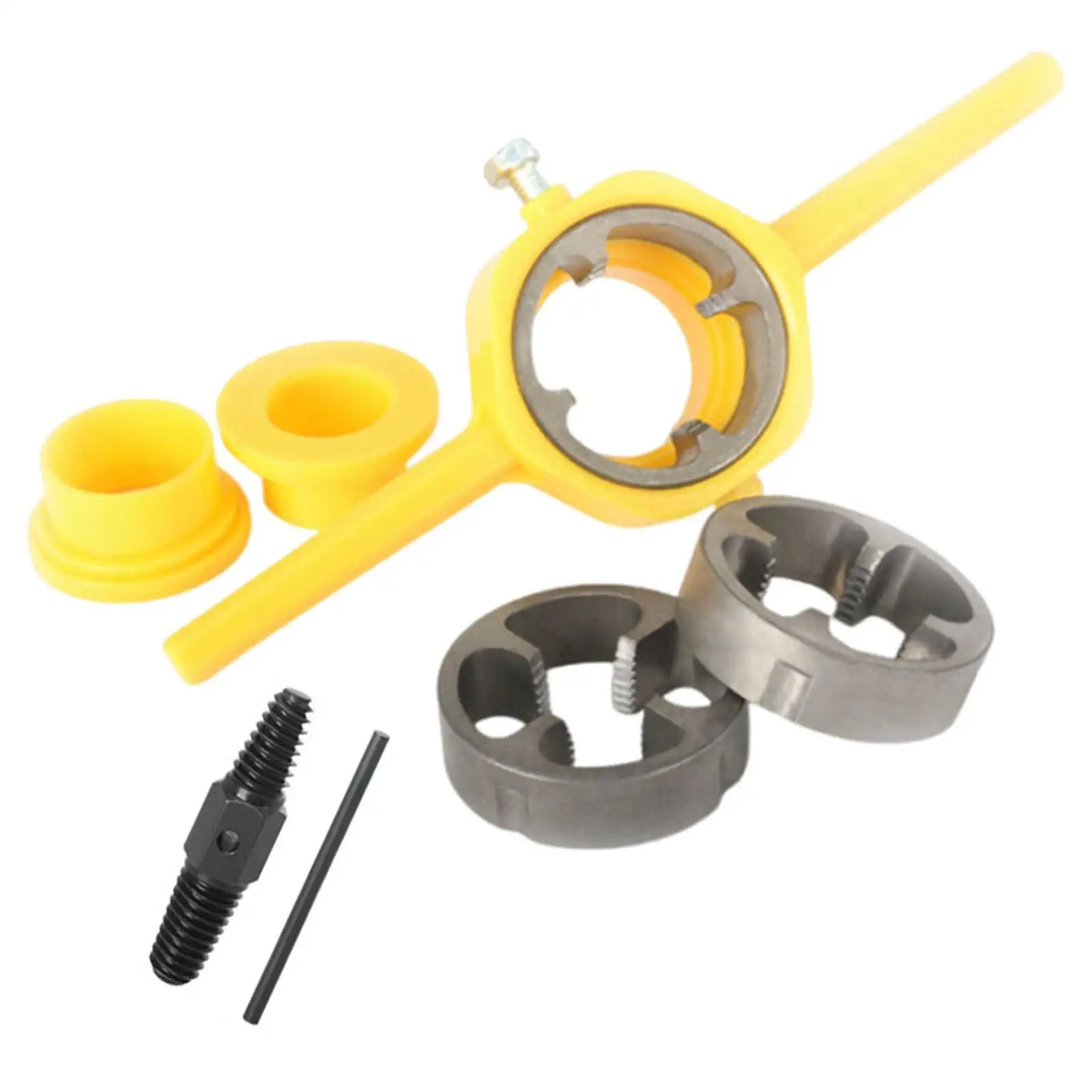 6-Pieces-Maker-Thread-Pipe-NPT-Round-Die-Set-Thread-Tool-Maker-Screw ...