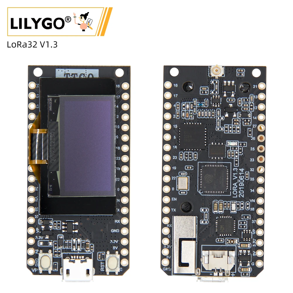 LILYGO-LoRa32-V1-3-ESP32-LoRa-Development-Board-SX1276-868-915Mhz-WIFI ...