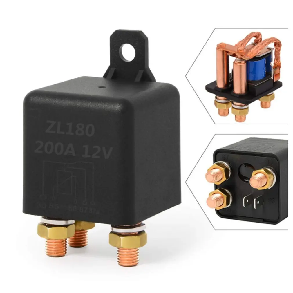 12V-Continuous-Load-Relay-5-pin-Amp-High-power-On-off-Start-Relay ...