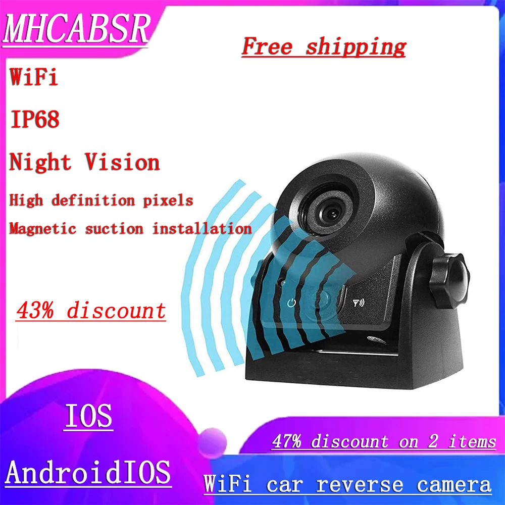 MHCABSR-Wireless-Car-Backup-Camera-WiFi-Reversing-Camera-Work-with ...