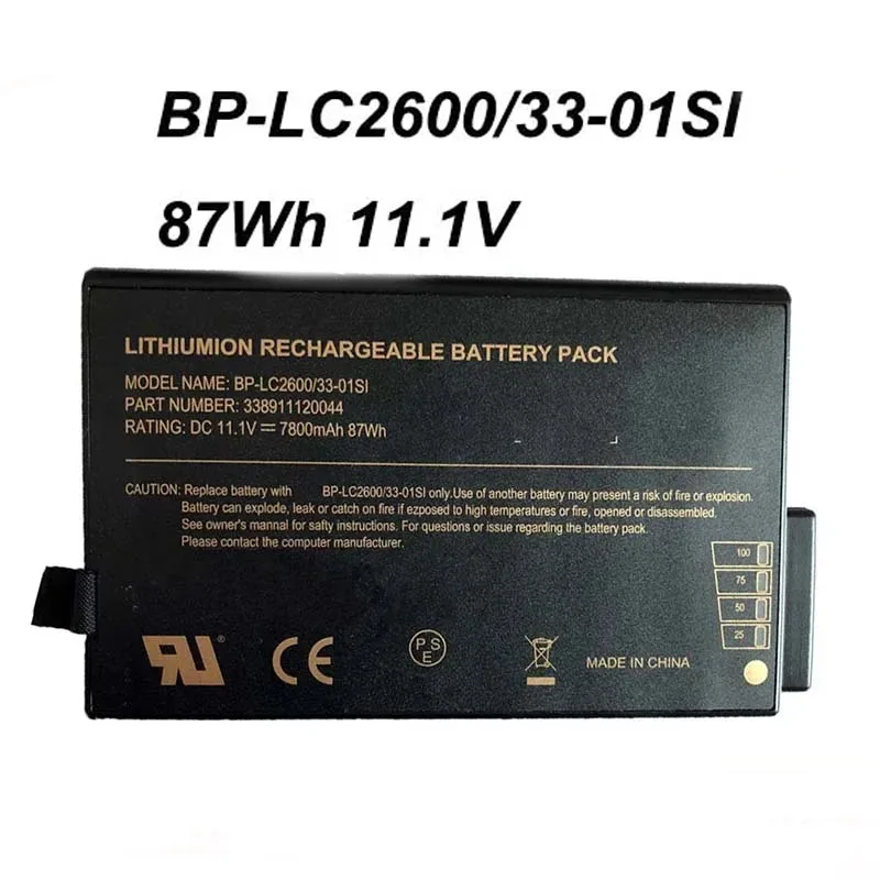 BP-LC2600/33-01SI BP-LC2600/32-01PI BP-PL2900/33-01PI 87Wh 7800mAh 11 ...