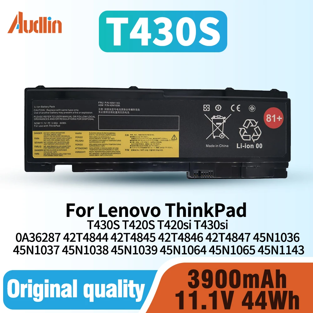 New-81-Battery-for-Lenovo-ThinkPad-T430S-T420S-T420si-T430si-0A36287 ...