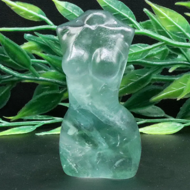 2-5inch-70g-Natural-Fluorite-Stone-Figurine-Goddess-Statue-Crystal ...