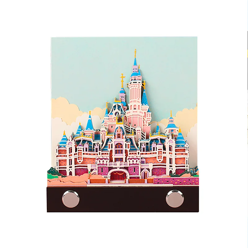 Omoshiroi Block Princess Fairy Tale Castle Notepad 3D Memo Pad Castle ...