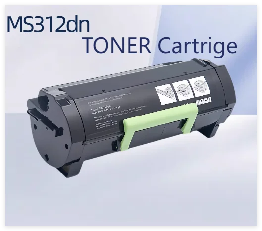 Compatible Toner Cartridge for Lexmark MS317 MS417 MS517 MS617 MX317 ...