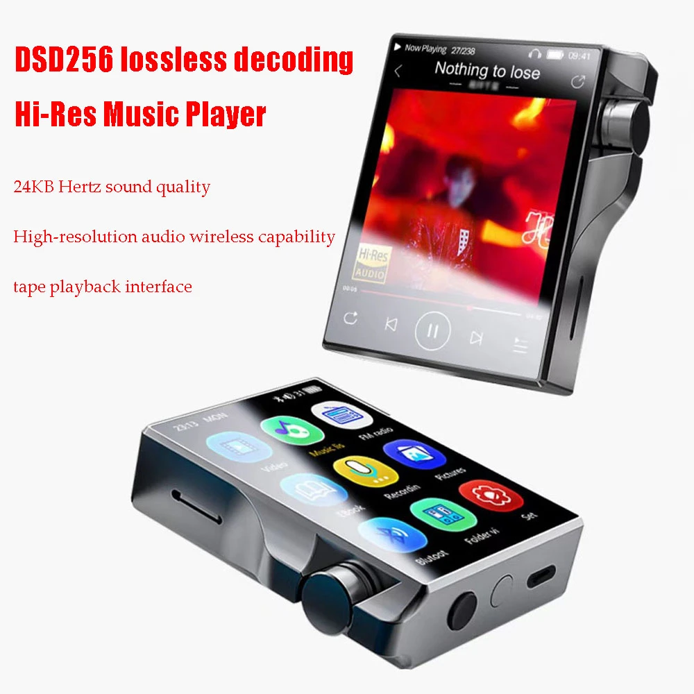 Portable HIFI Audio Player MP3 Bluetooth 5.0 EQ Sound Adjustment ...