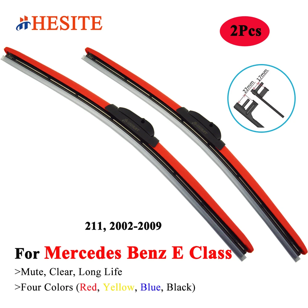 HESITE-Colorful-Car-Wiper-Blade-For-Mercedes-Benz-E-Class-211-E200-E220 ...