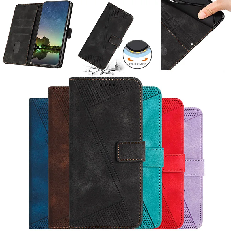 Premium Leather Flip Phone Case - Classic Luxury Design for OPPO K10 5G ...