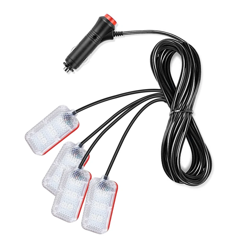 LED-Car-Interior-Ambient-Foot-Light-with-USB-Backlight-Lighting-5V-Auto ...