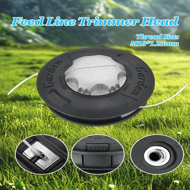 Universal-M10-Aluminum-Nylon-Automatic-Grass-Trimmer-Head-Brush-Mower ...