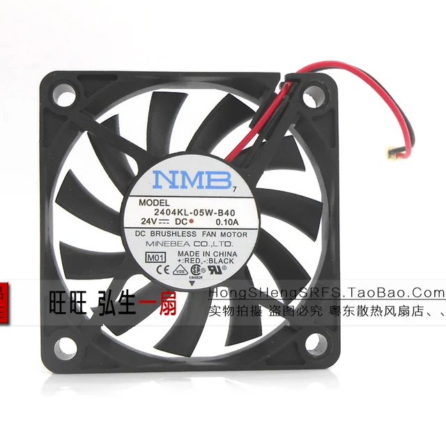 original KD2404PFB3 24V 0.9W 4CM 4010 3-wire alarm signal inverter fan ...