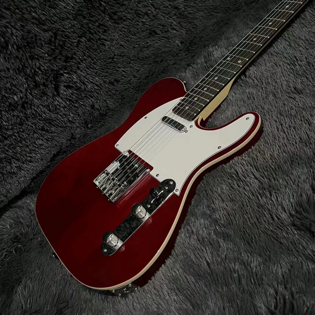 Fiesta Red Telecaster Binding