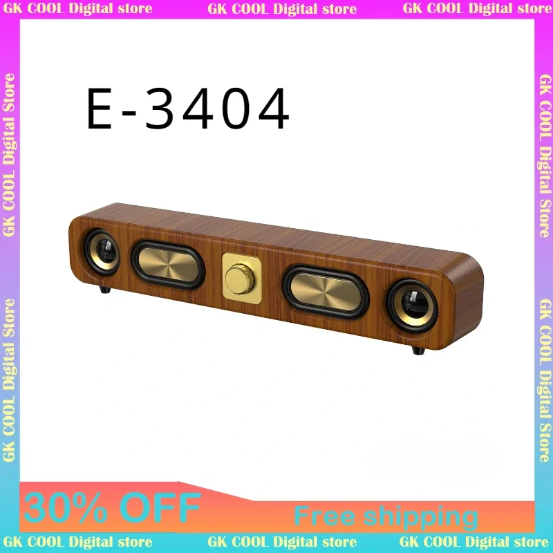 New-Retro-E-3404-Retro-Bluetooth-Speaker-Portable-Speakers-AUX ...