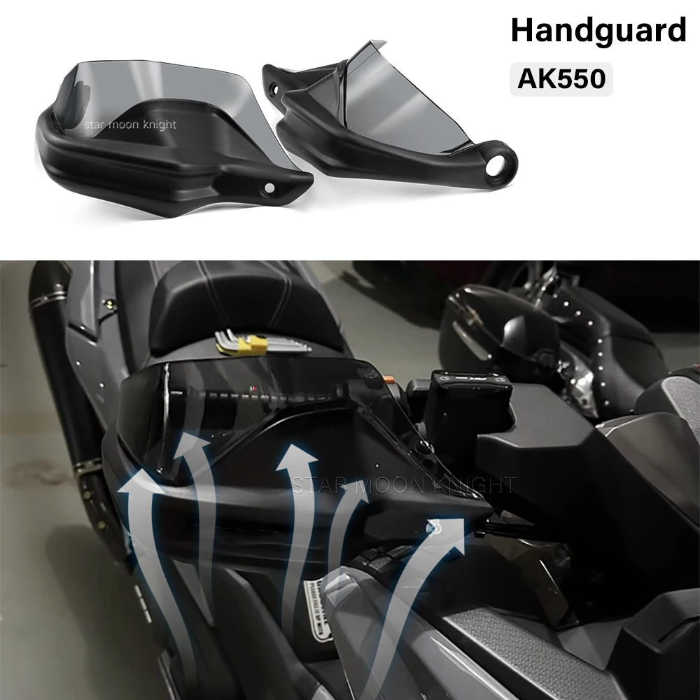 AK550 Handguard Hand shield Protector Windshield Kit For KYMCO AK 550 ...