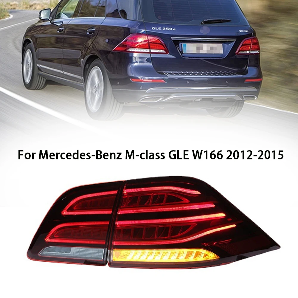 For-Mercedes-Benz-ML-CLASS-ML350-W166-GLE-2012-2015-Rear-Tail-Lights ...