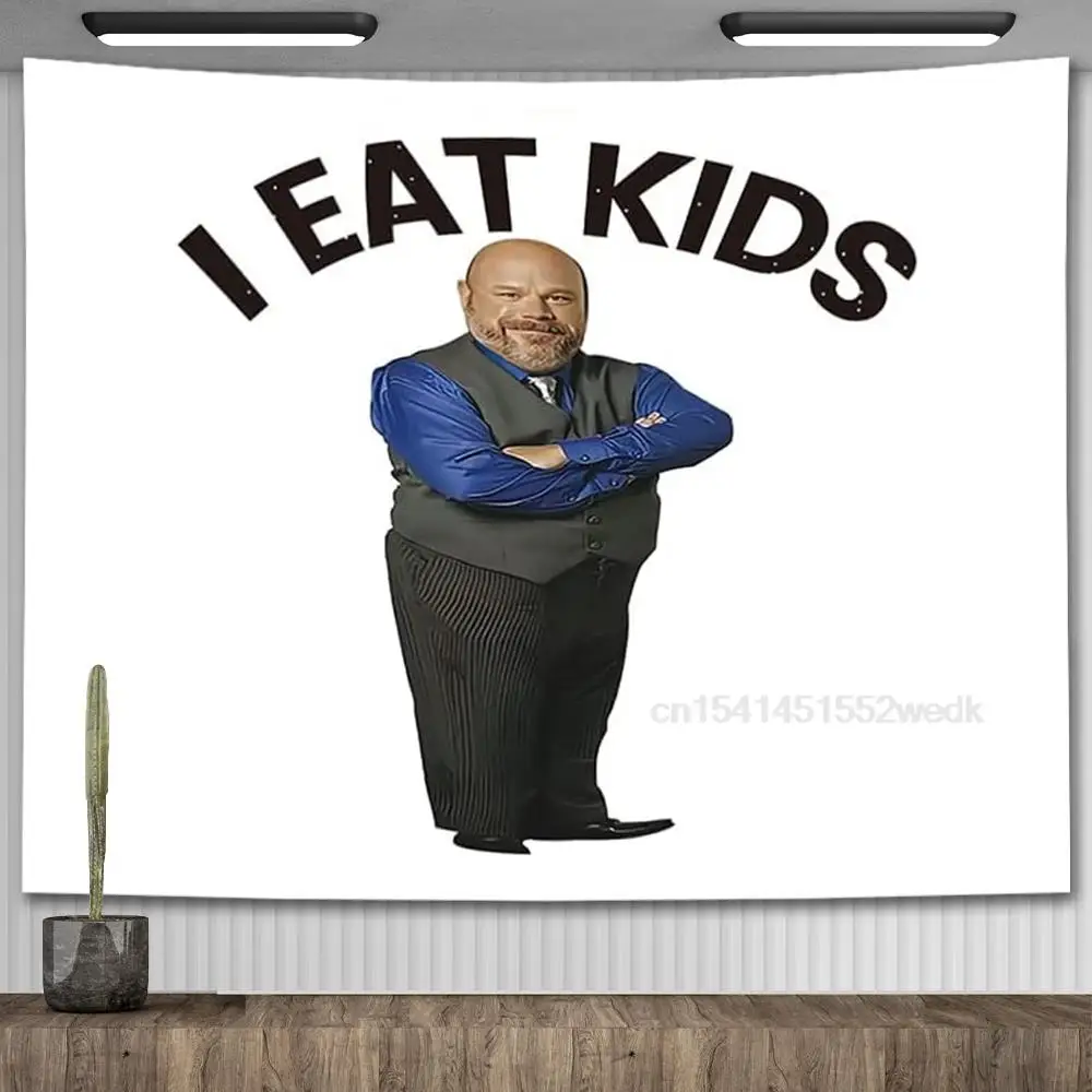 I-Eat-Kids-Bertram-Home-And-Garden-Flag-Home-Decor-Tapestry-Meme ...