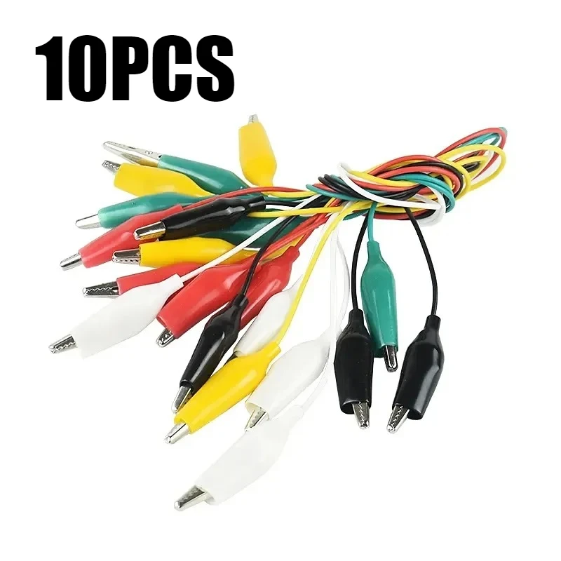 28/35/45mm Alligator Clips 50CM Electrical DIY Test Leads Alligator ...