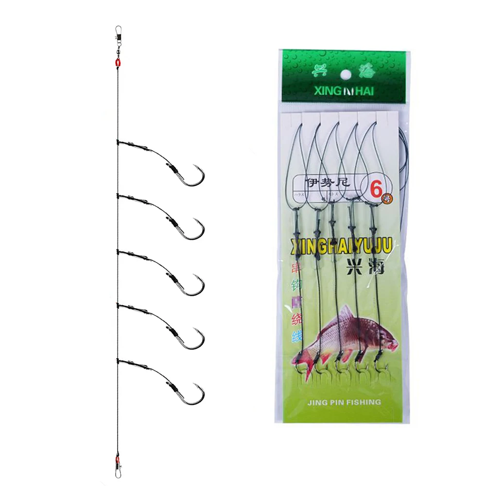 2pc/lot Hooks With Pe Line Manual Binding Anti-wrapping Tied String ...