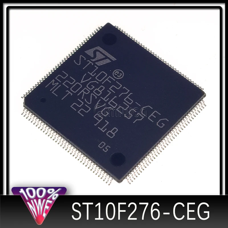 1PCS-LOT-100-NEW-ST10F276-CEG-QFP-144-ST10F276-QFP144-Car-computer-board-CPU-common ...