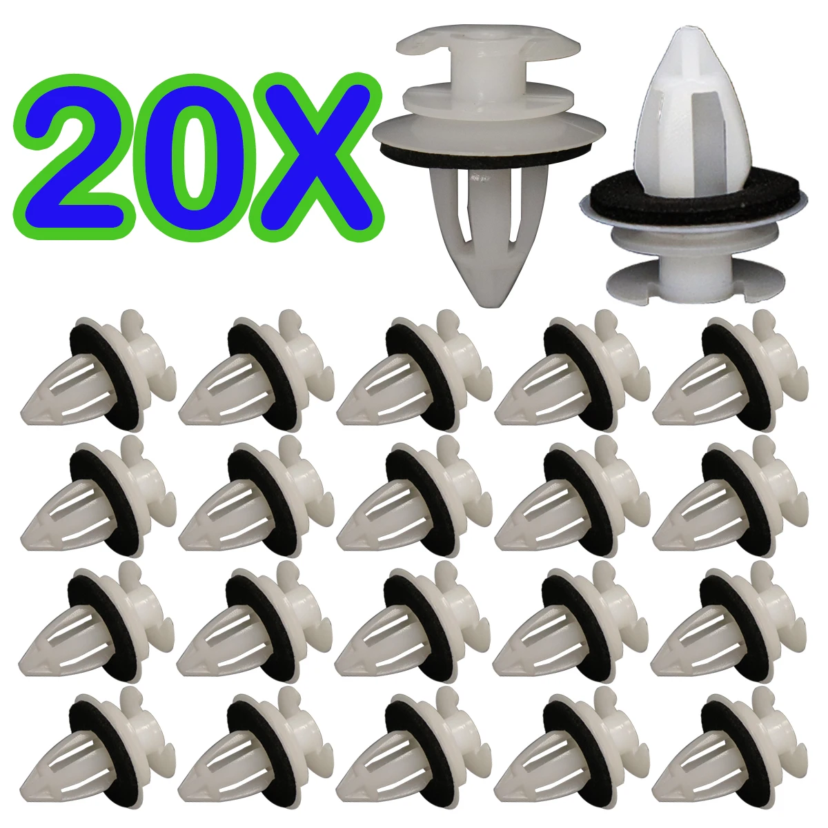 20X For BMW 3 Series E21 E30 E36 E46 Front Rear Interior Plastic Trim ...