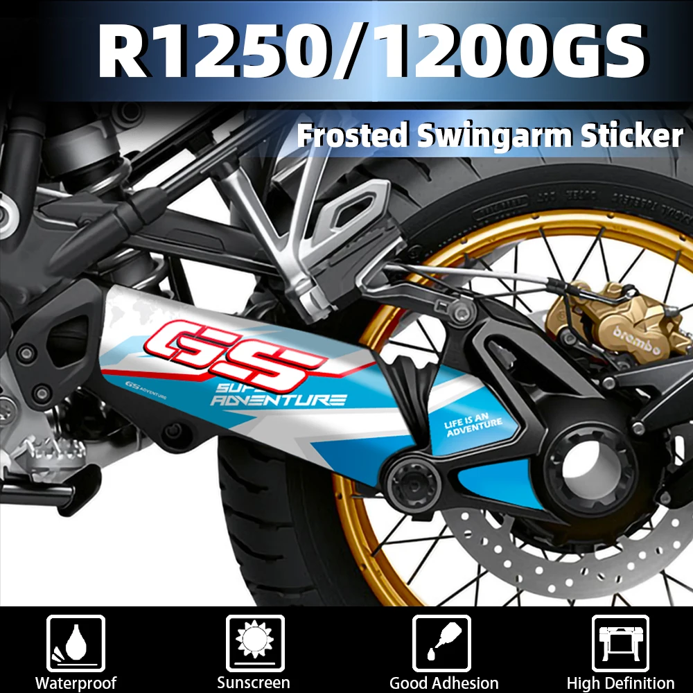 3M-Motorcycle-Swingarm-Decal-Triple-Black-GS-Rotating-Shaft-Sticker-For ...